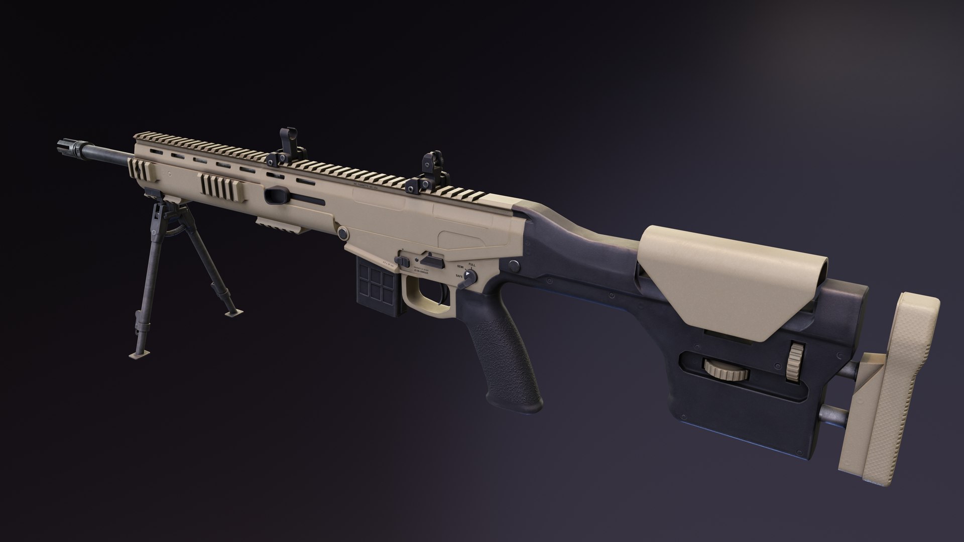 MX Rifles Series 3D Model - TurboSquid 2013537