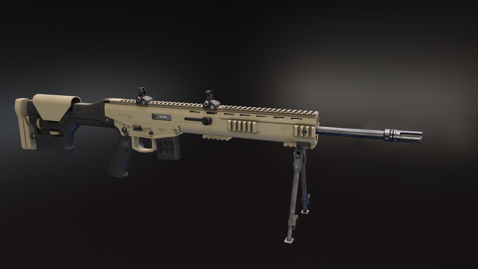 MX Rifles Series 3D Model - TurboSquid 2013537