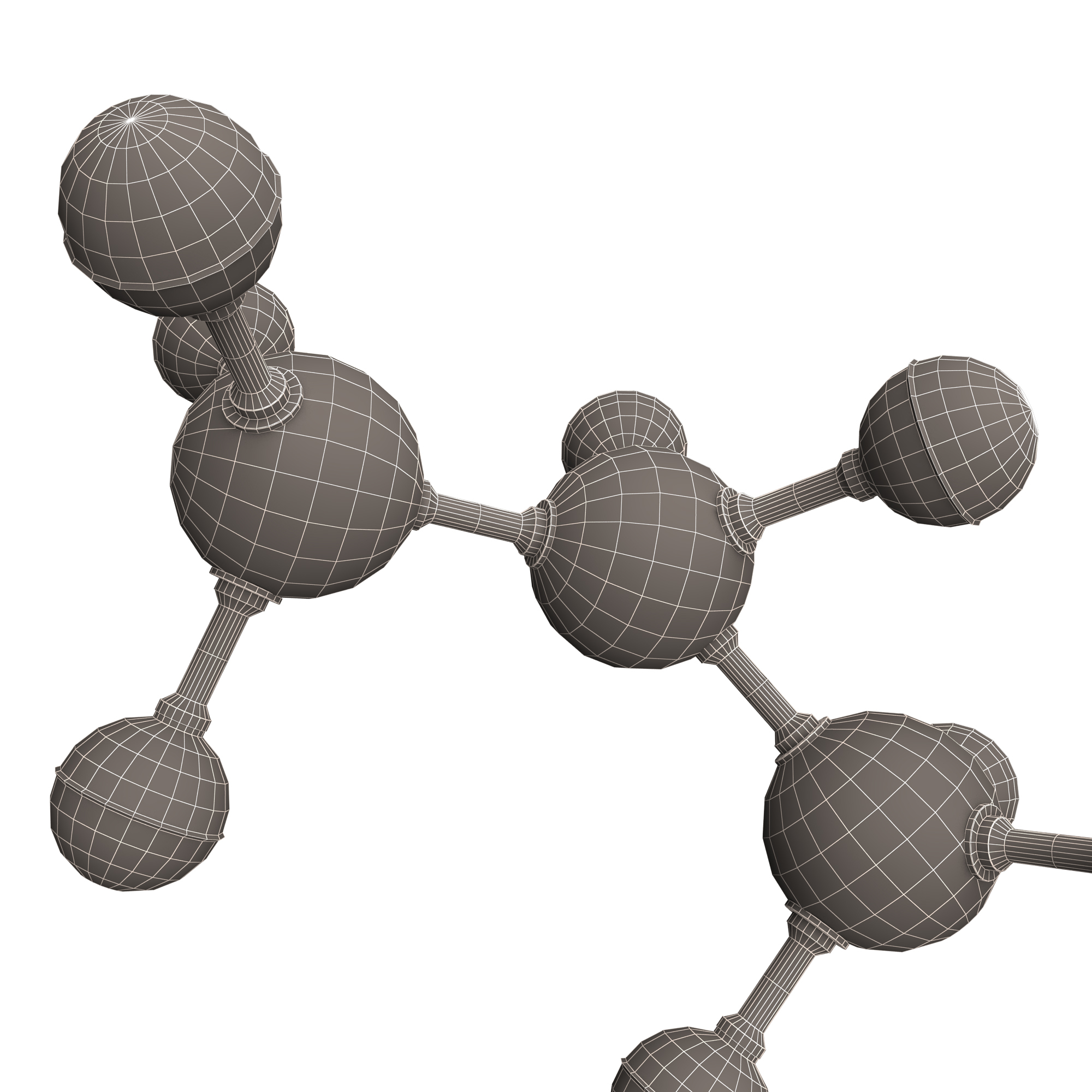 Propane Molecule model - TurboSquid 1860215