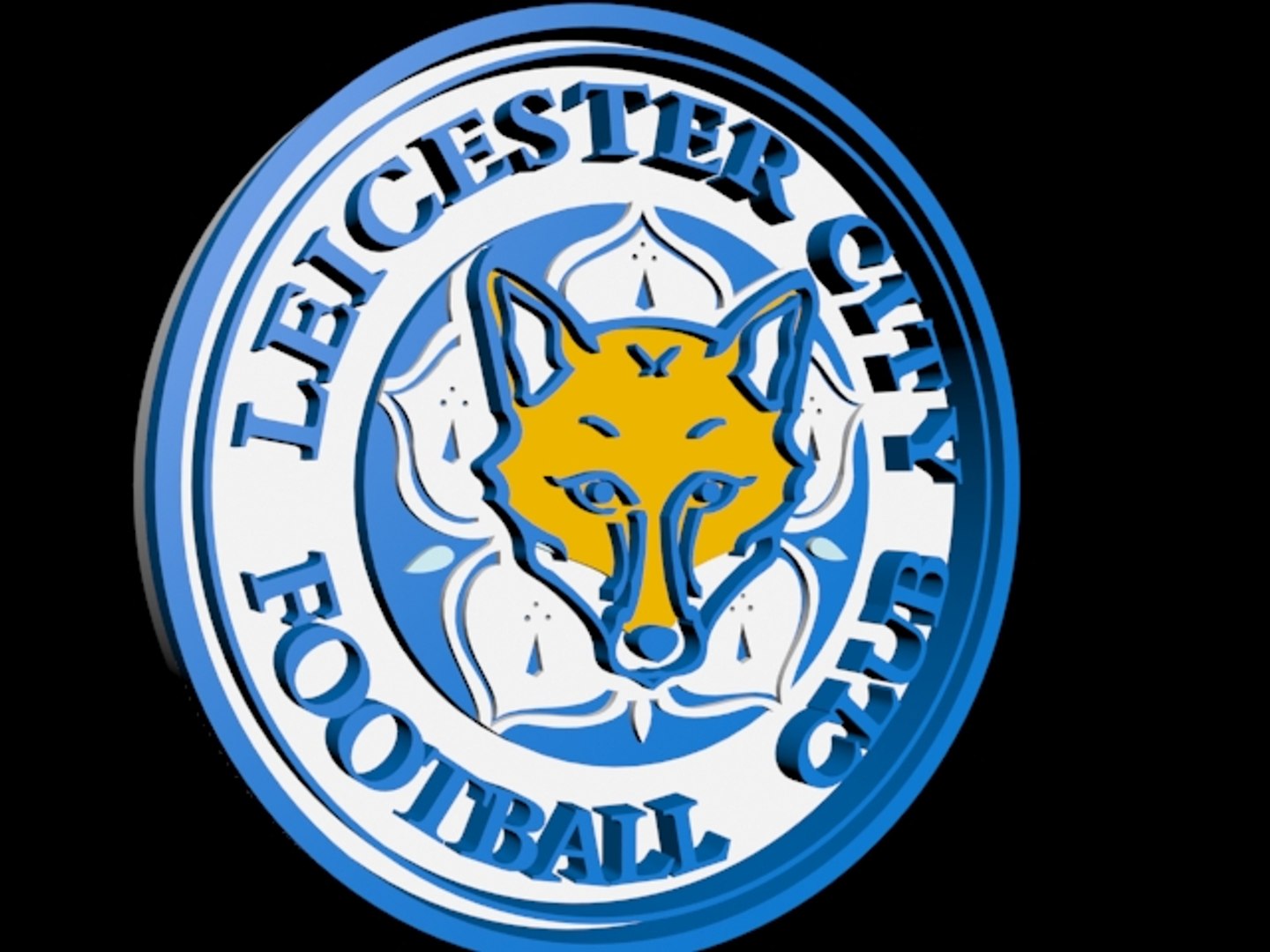 Leicester City Football Logo Model - TurboSquid 1362168