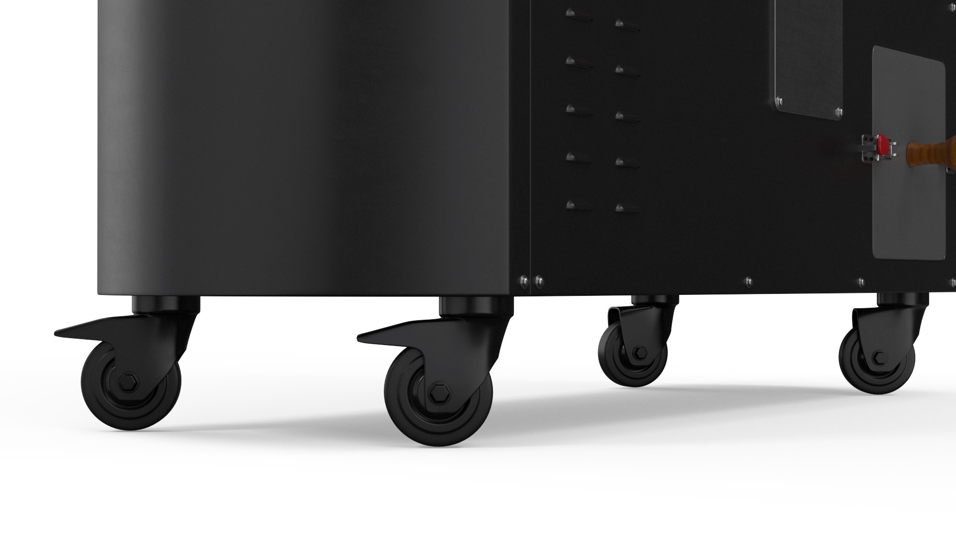 3D Coffee Roaster Machine Black Model - TurboSquid 2193361