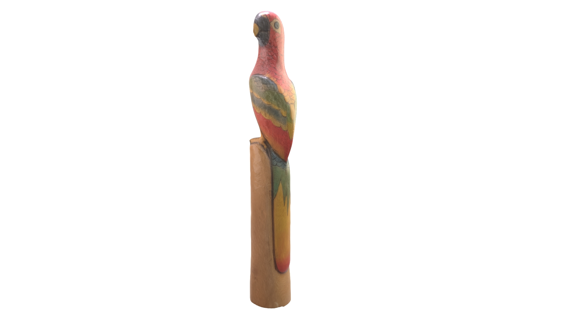 3D Wooden Parrot - TurboSquid 2085322