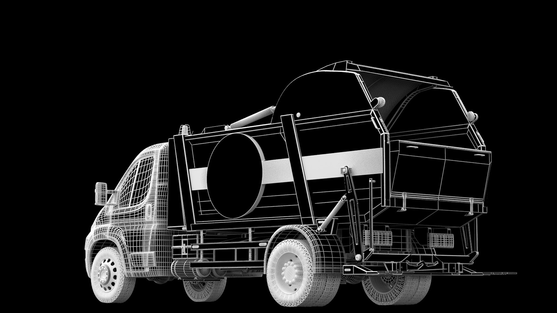Garbage Truck 3D Model - TurboSquid 1731047