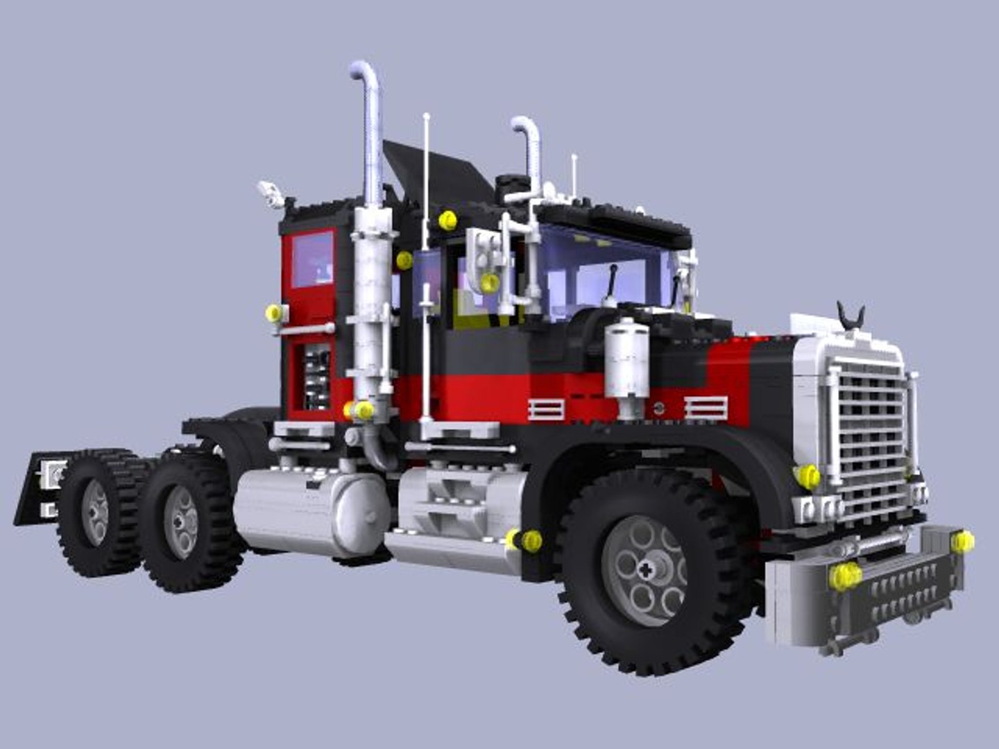 3d Model Gianttruck Lego 3000 Pieces!