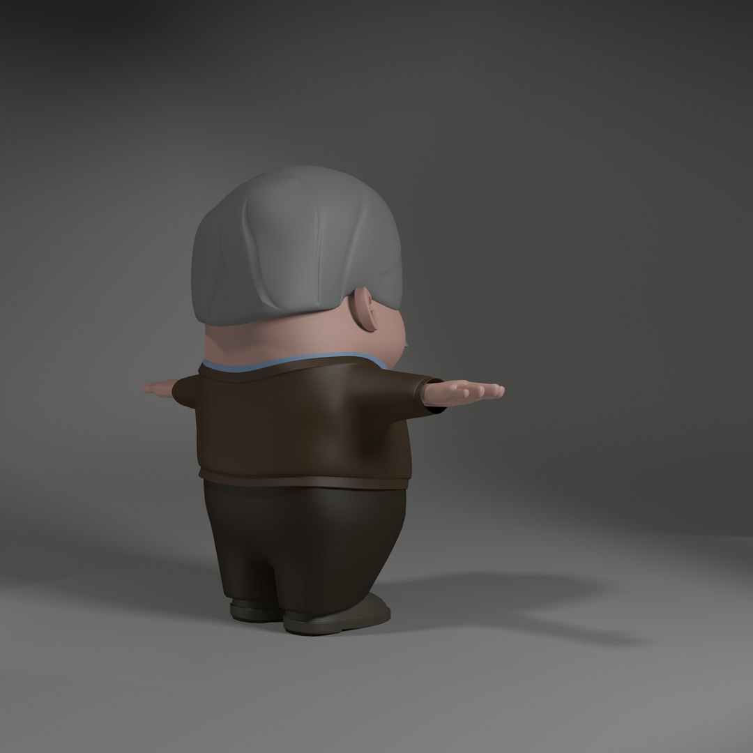 3d Man Cartoon