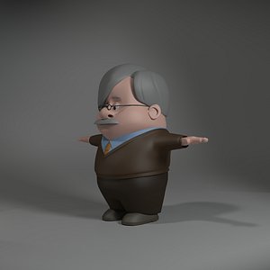 Cartoon Man 3D Models for Download | TurboSquid