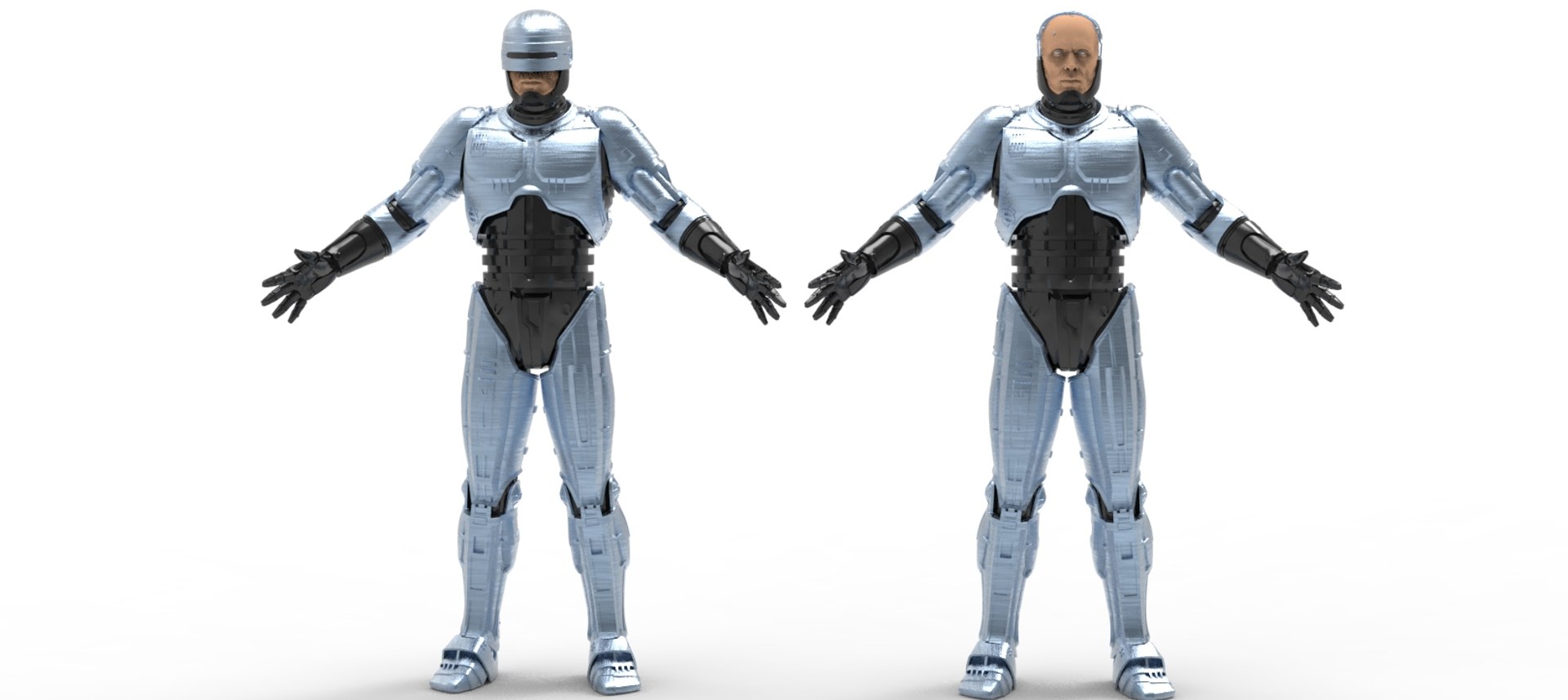 Robocop - Rigged Model - TurboSquid 2222398