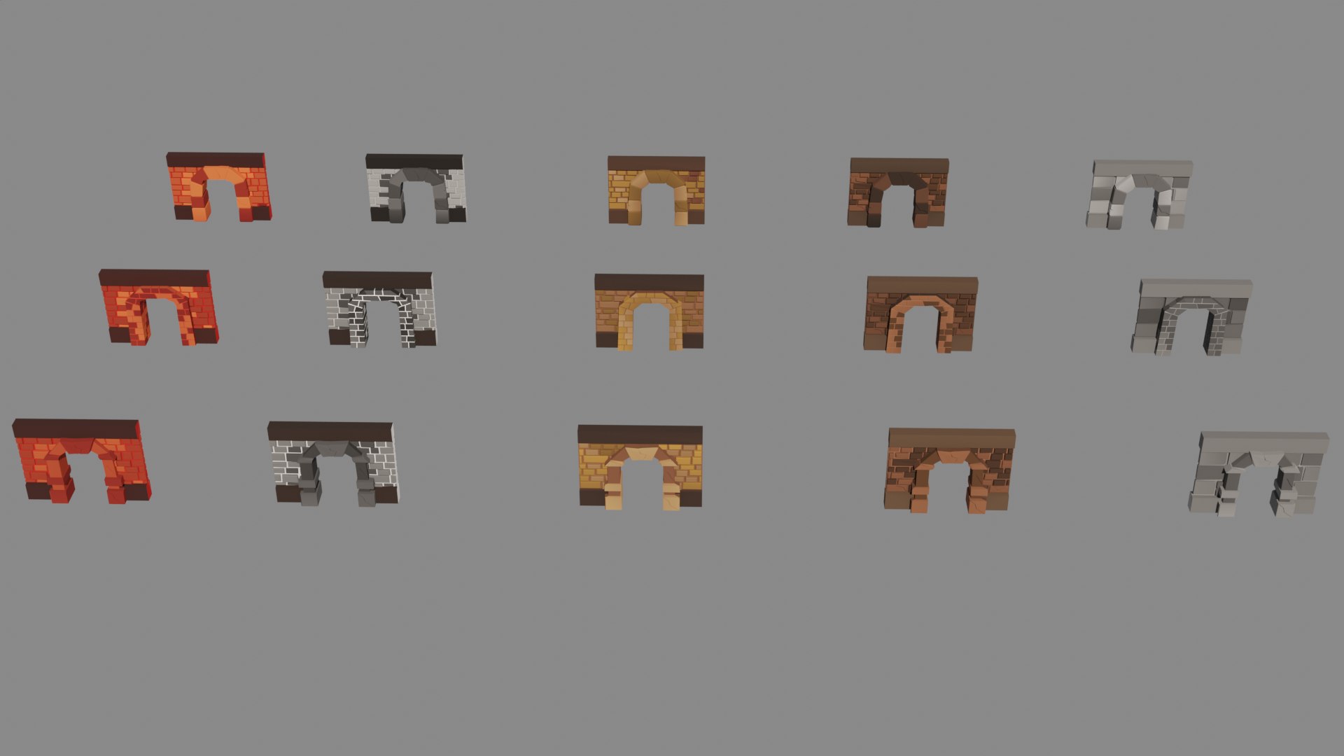 Dungeon Modular Assets 3D Model - TurboSquid 1973559