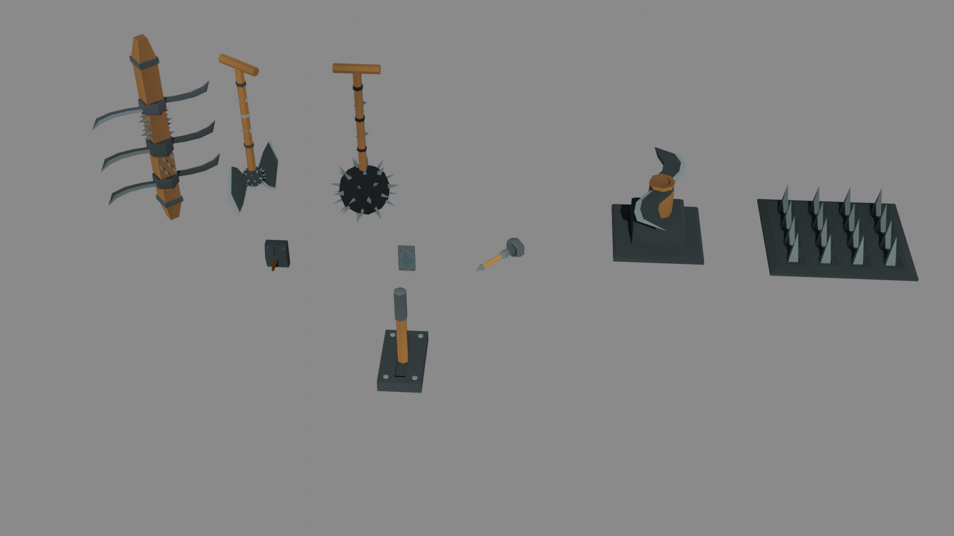 Dungeon Modular Assets 3D model - TurboSquid 1973559