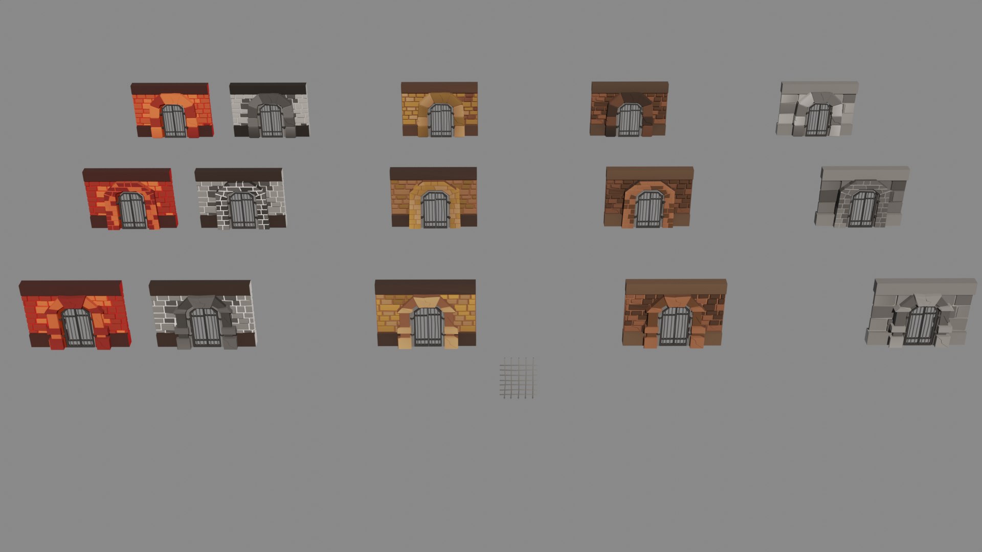 Dungeon Modular Assets 3D Model - TurboSquid 1973559