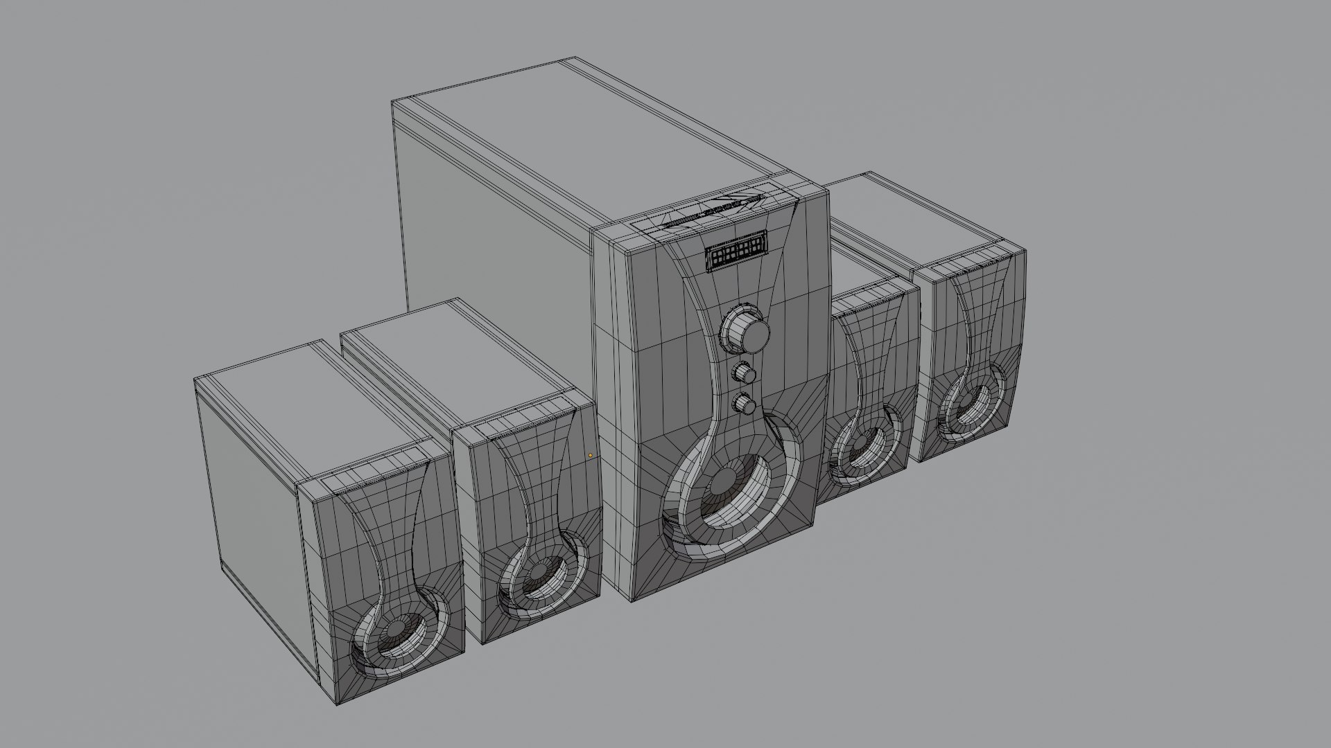 3D Audio Haven - Realistic 3D Model with Customization - Low Poly model ...