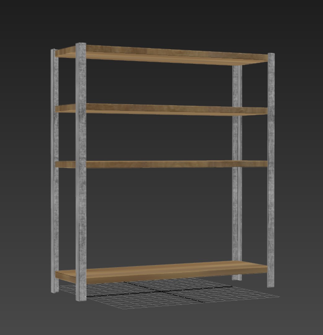 Shelf Store 3D Model - TurboSquid 1166054