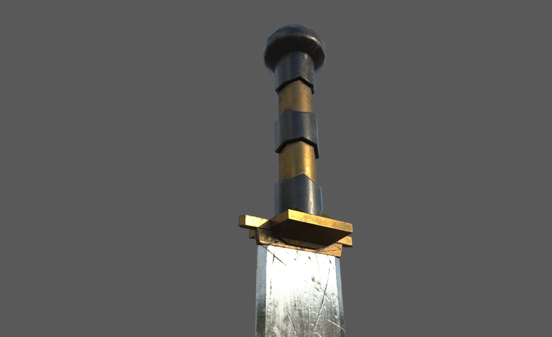 Realistic Medieval Sword 3D Model - TurboSquid 1353355
