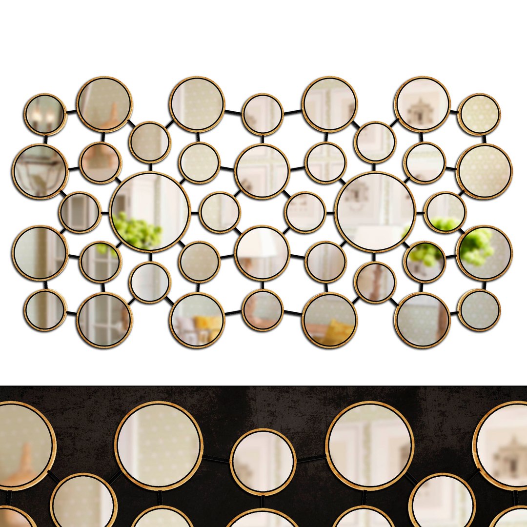 3D Model Mirrors Set 33 - TurboSquid 1394209