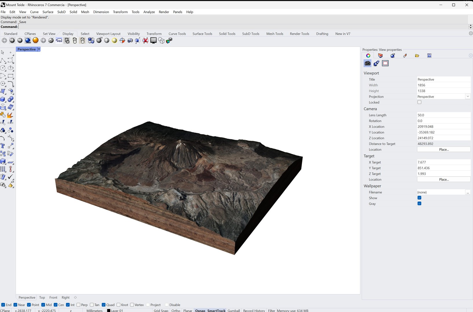 Mount Teide Spain 3D model - TurboSquid 2061862