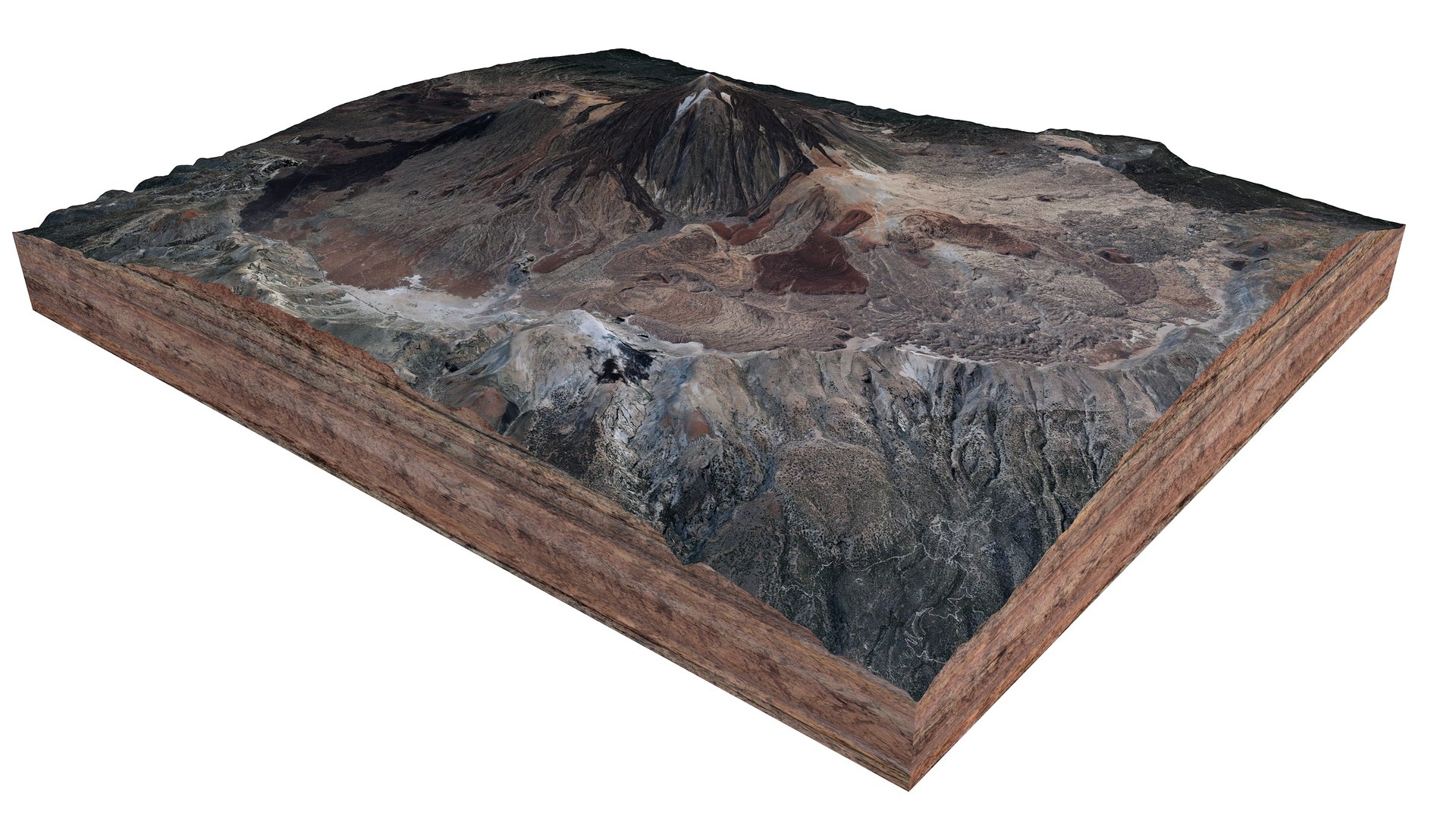 Mount Teide Spain 3D model - TurboSquid 2061862