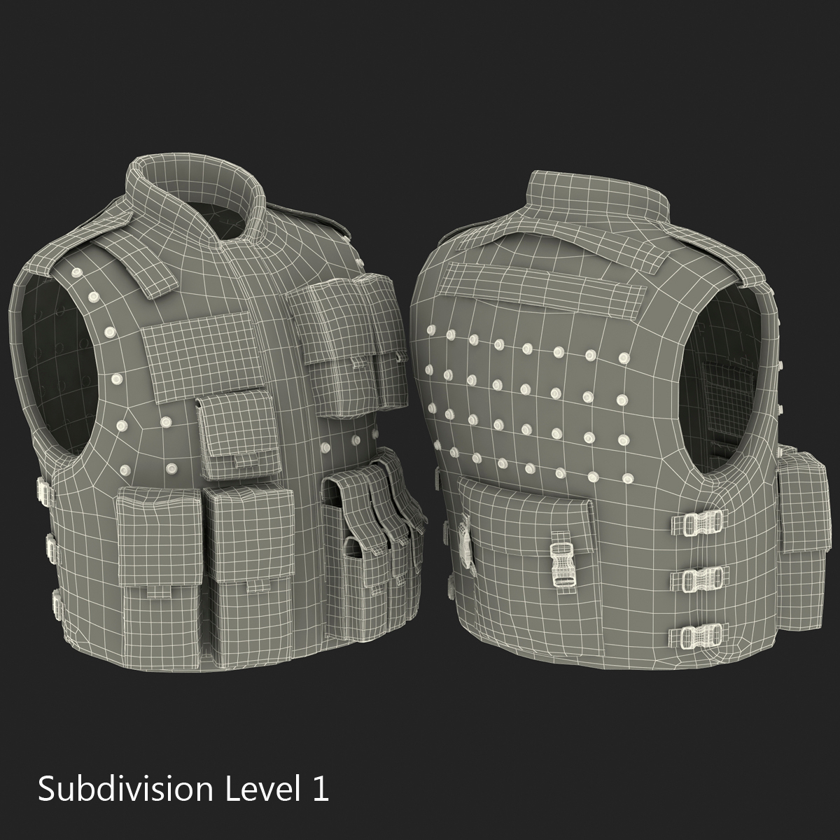 3D military vests - TurboSquid 1214080