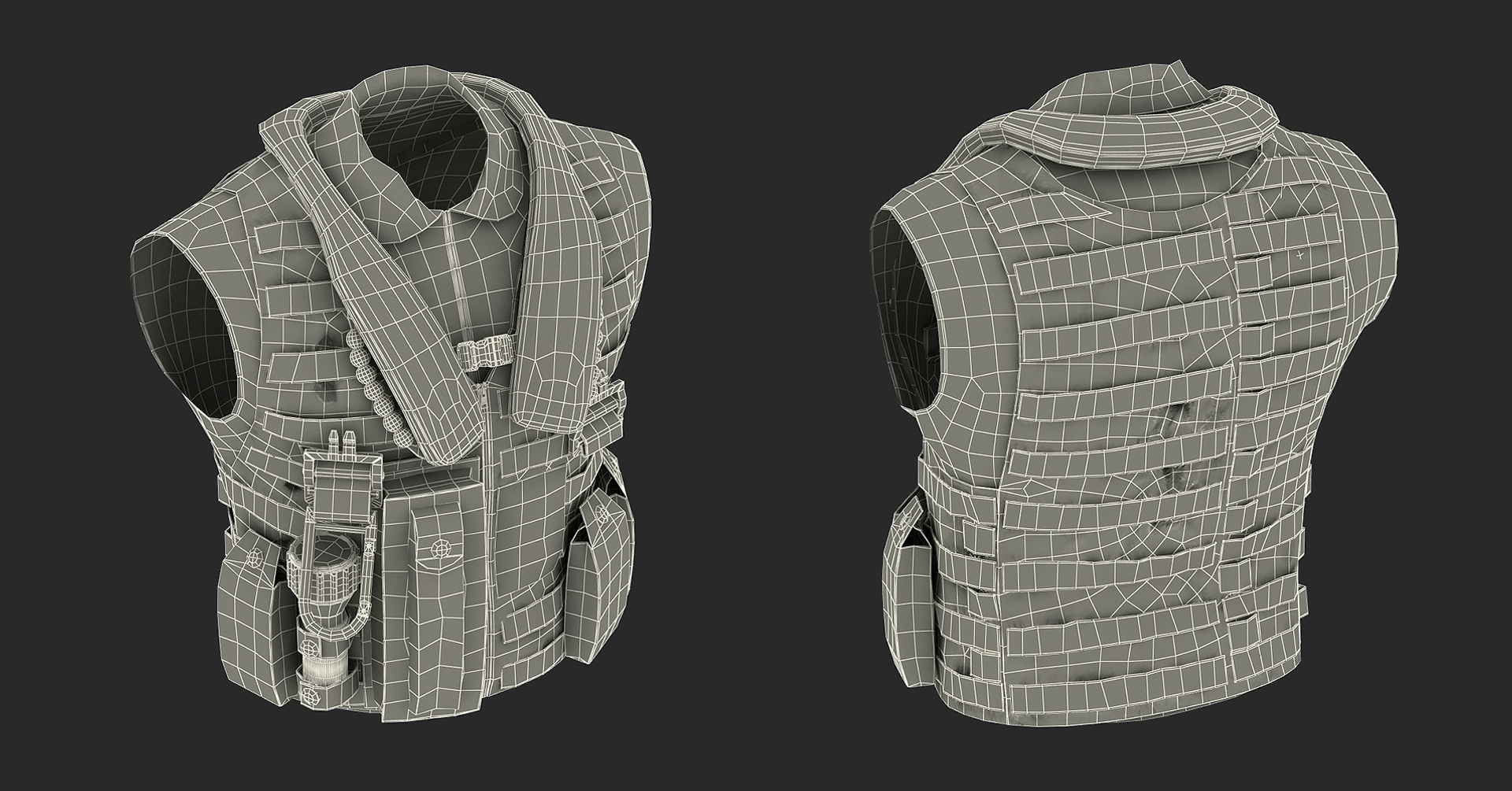 3D military vests - TurboSquid 1214080
