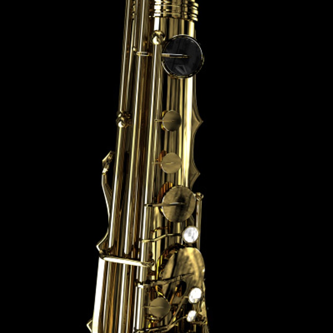 Saxophone 3d Max