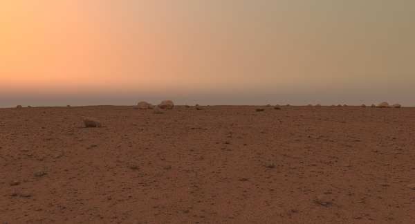 mars surface 3d max