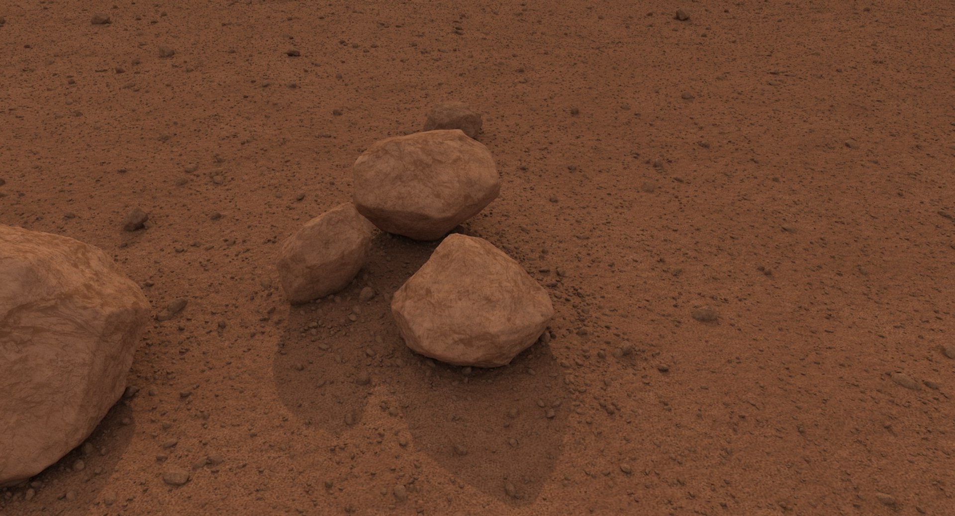 Mars Surface 3d Max