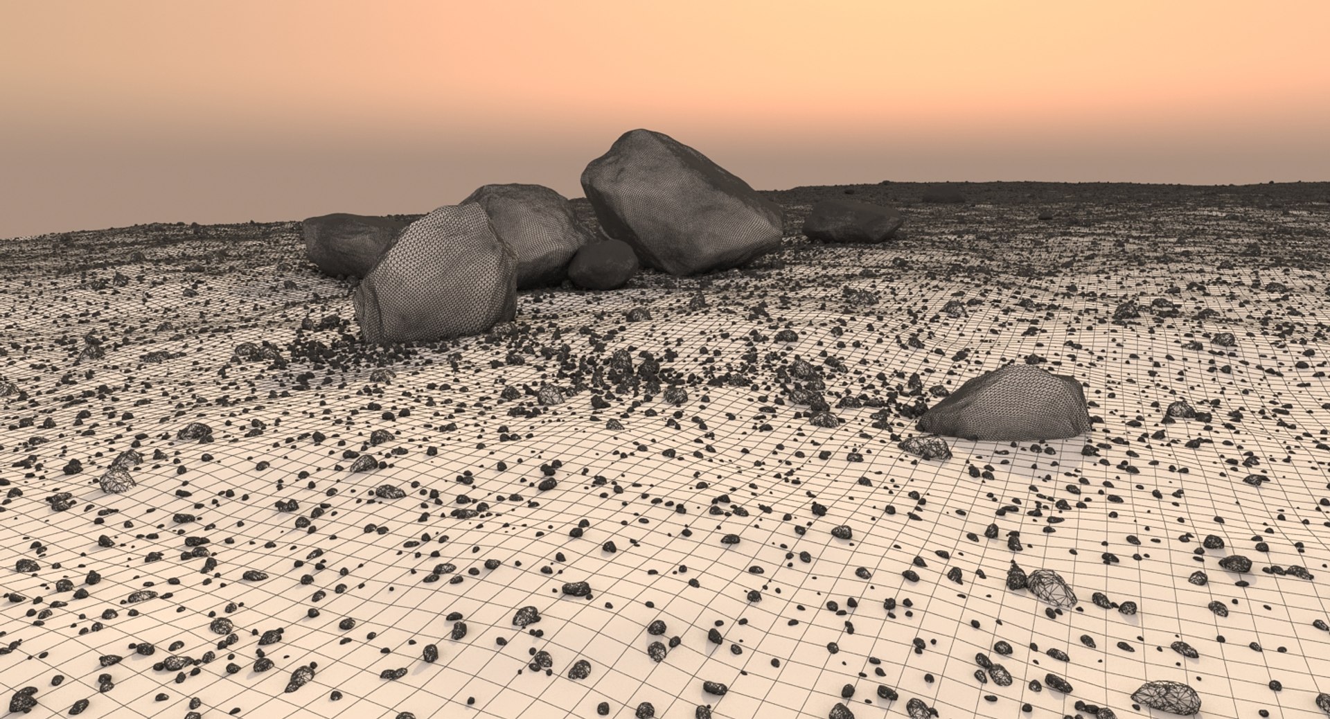 Mars Surface 3d Max