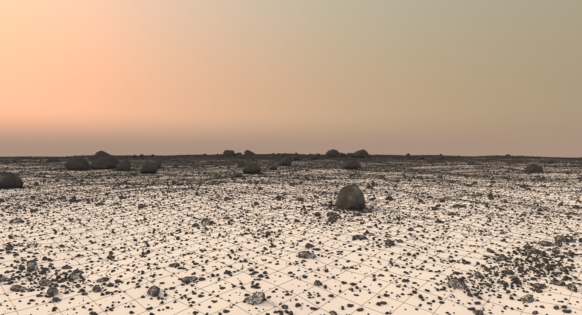 Mars Surface 3d Max