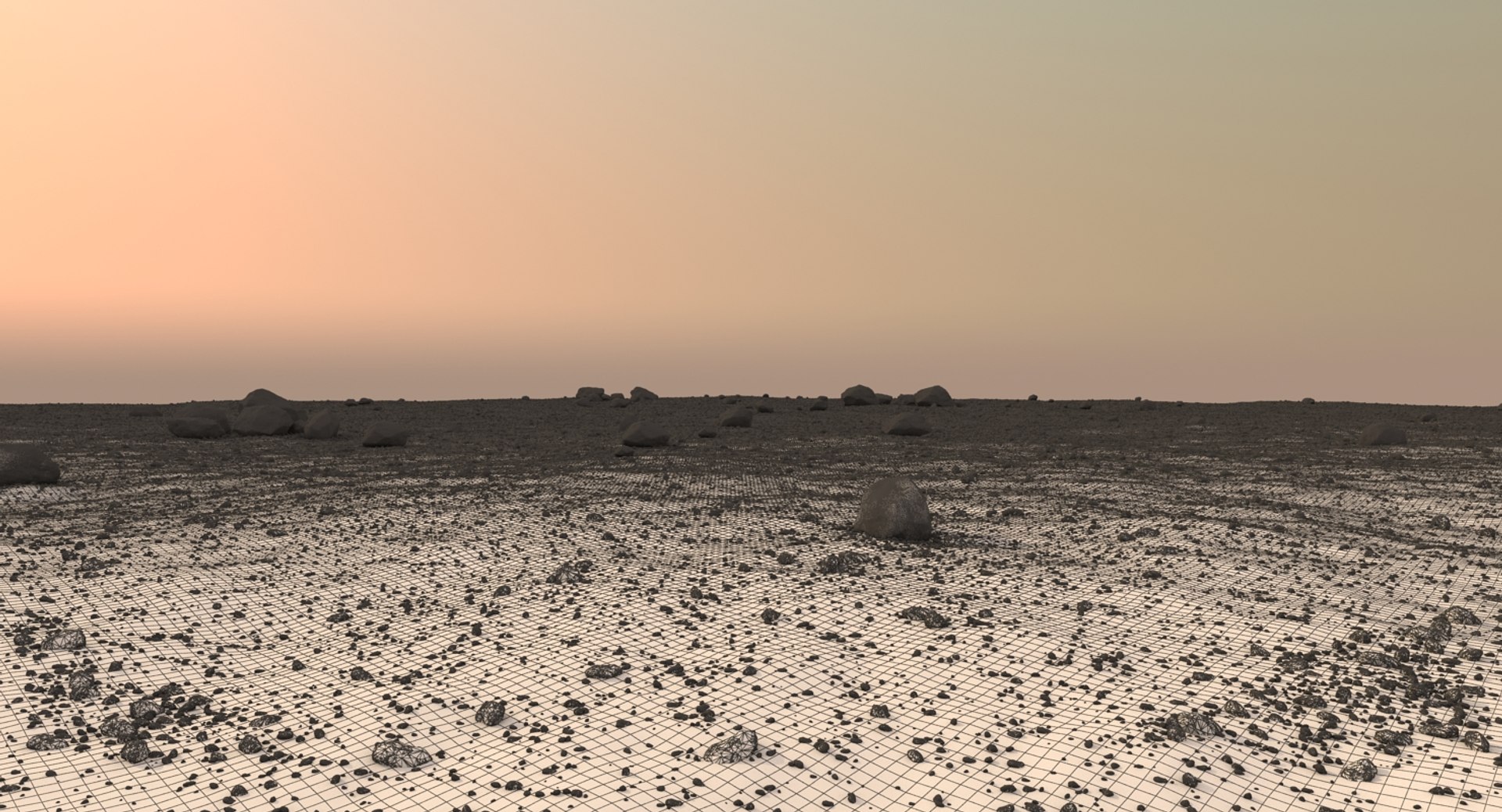Mars Surface 3d Max