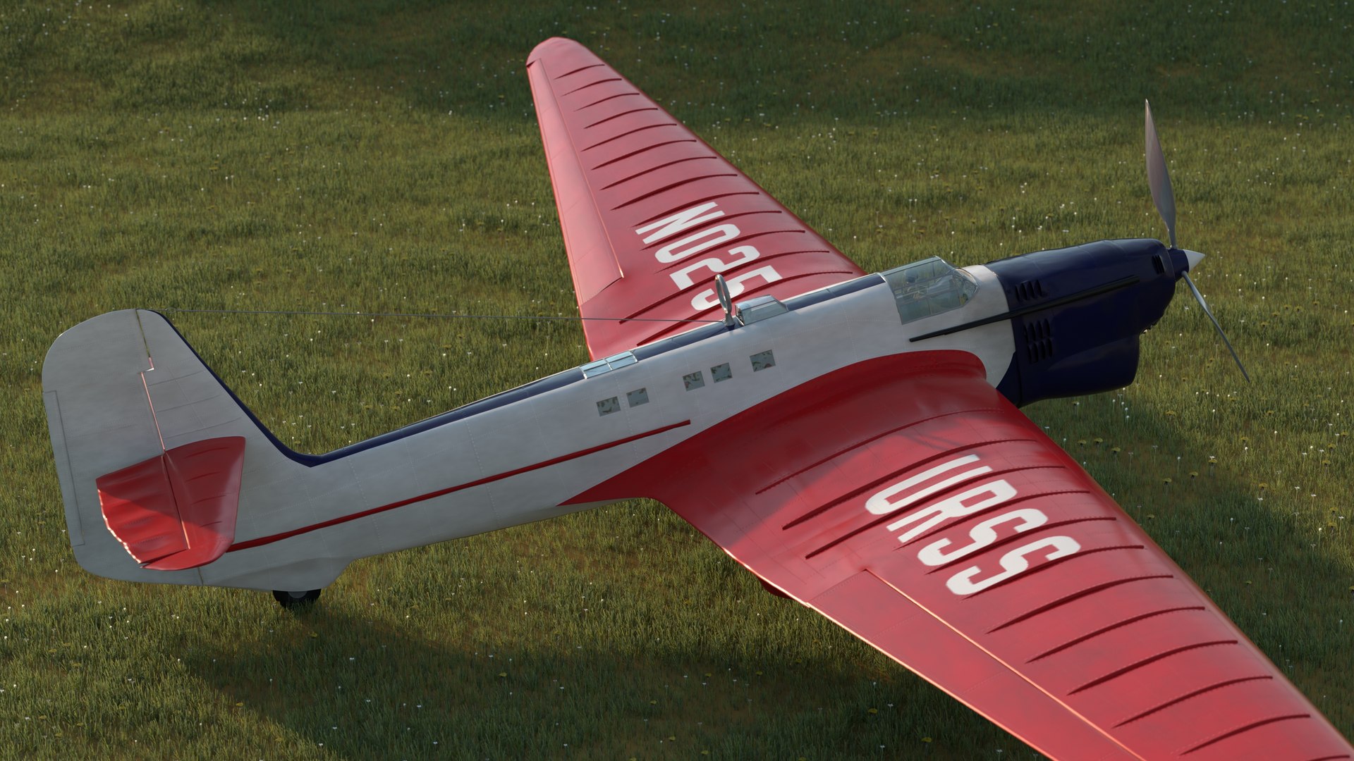 Tupolev Ant-25 3D - TurboSquid 1829974