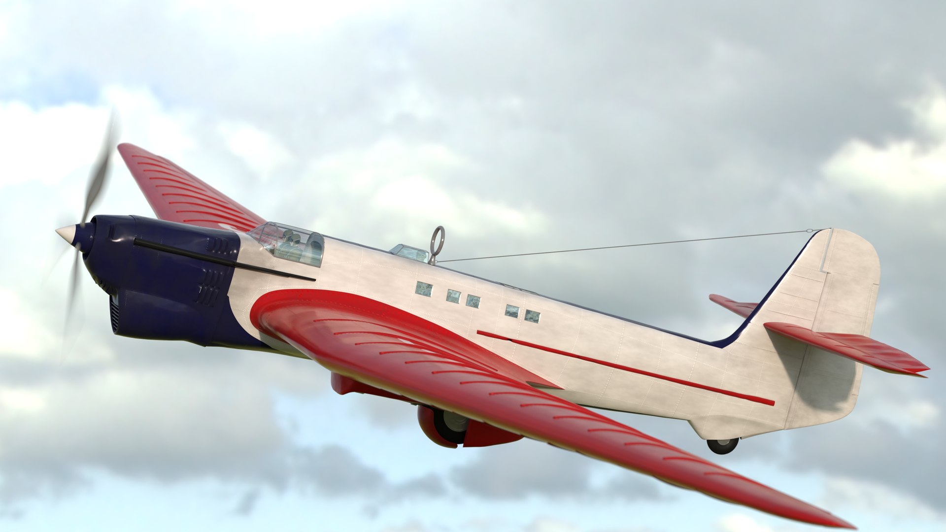 Tupolev Ant-25 3D - TurboSquid 1829974