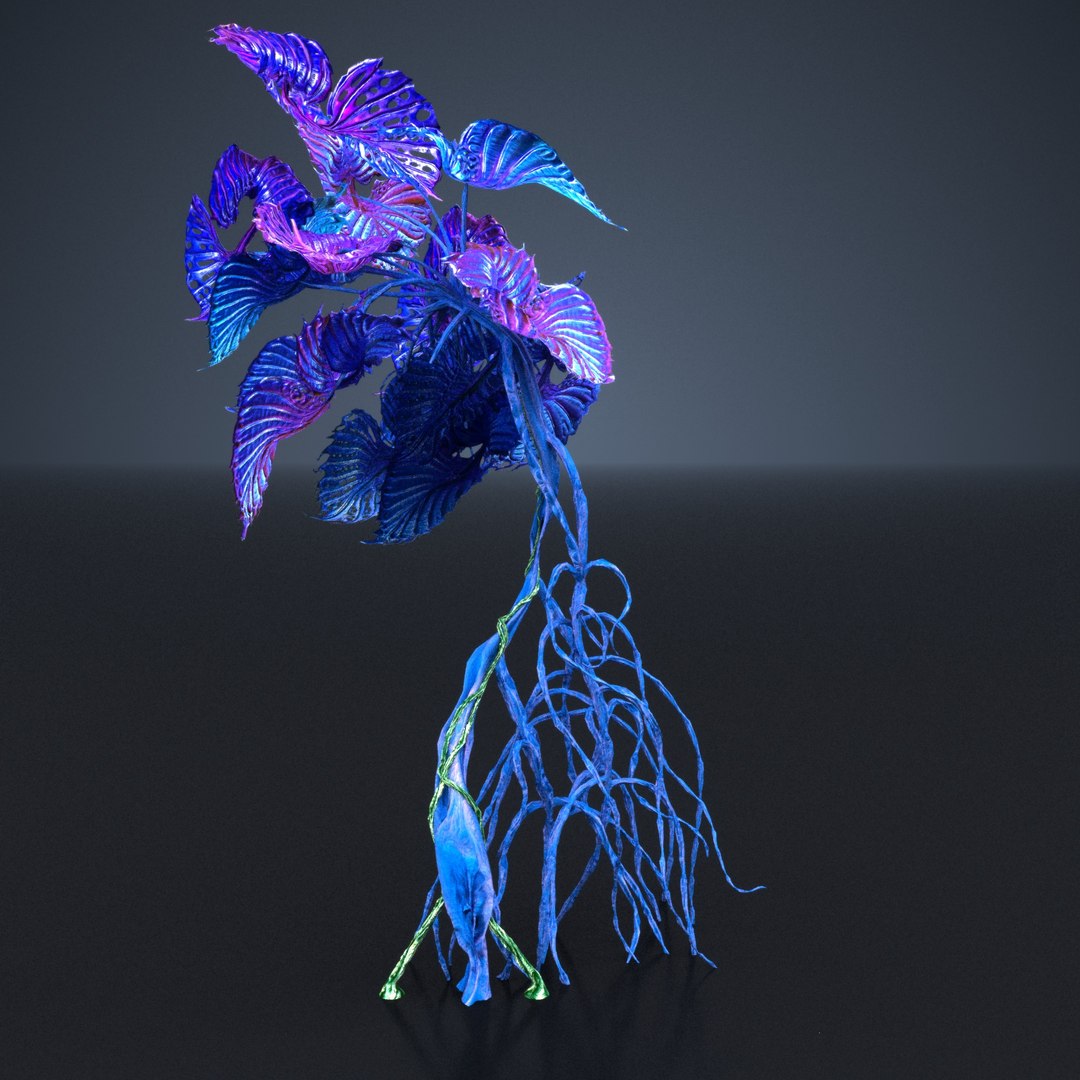 3D Alien Plants Animated Pack 5 - TurboSquid 2176048