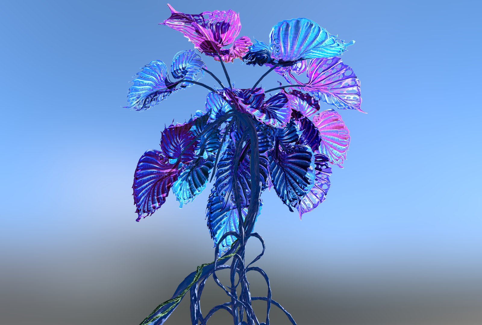 3D Alien Plants Animated Pack 5 - TurboSquid 2176048