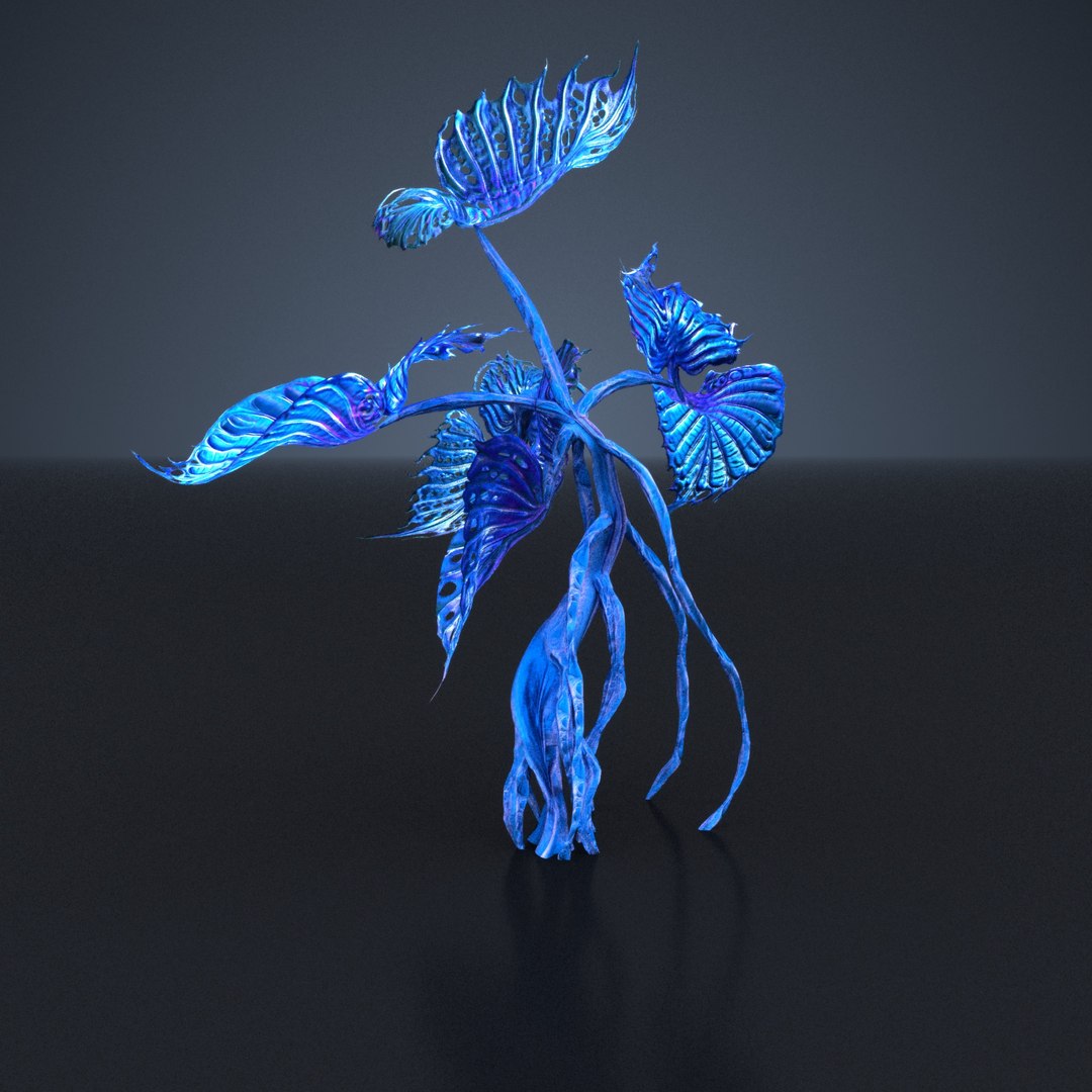 3D Alien Plants Animated Pack 5 - TurboSquid 2176048