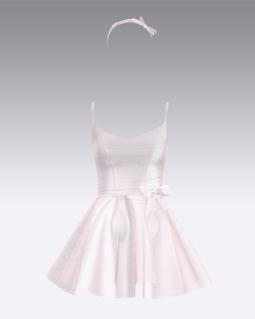 Barbie Dress 3D Model - TurboSquid 2108246