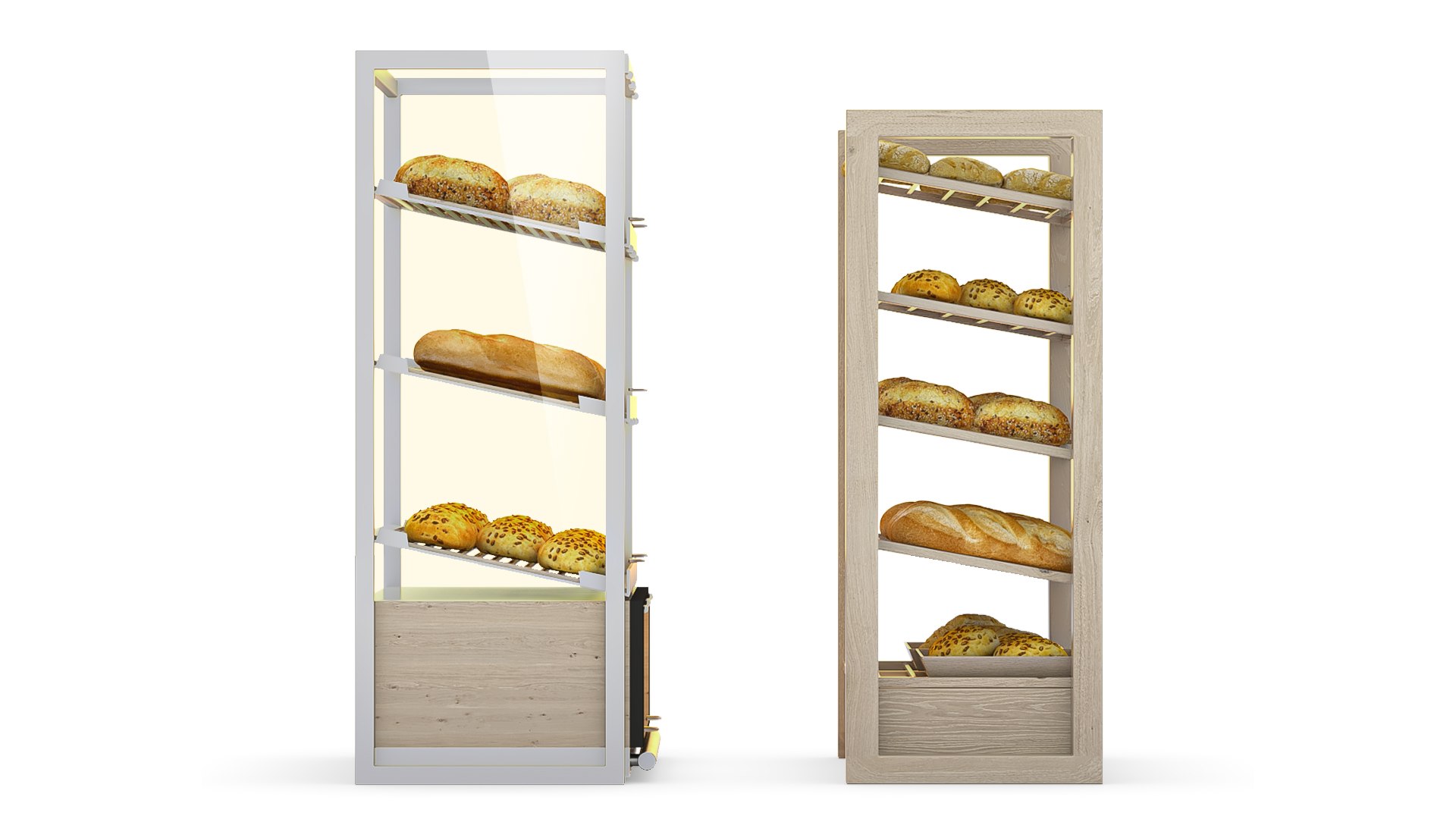 Bread racks filling model - TurboSquid 1694754