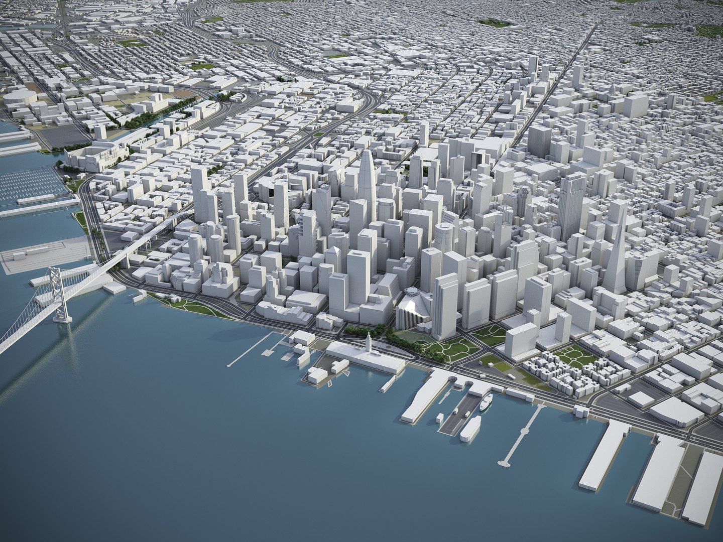 san francisco bay area 3D model https://p.turbosquid.com/ts-thumb/bR ...
