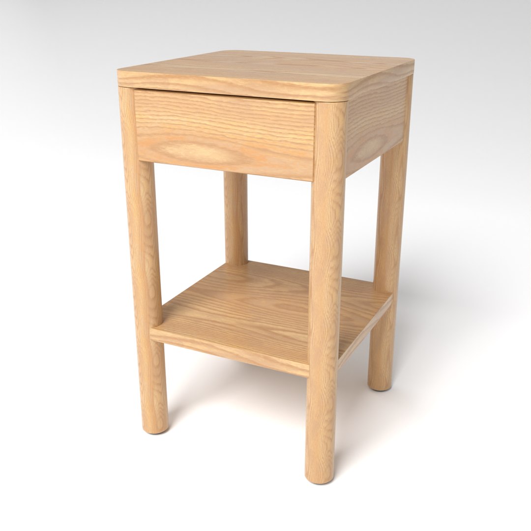 IKEA - TONSTAD - Bedside Table Model - TurboSquid 2231321