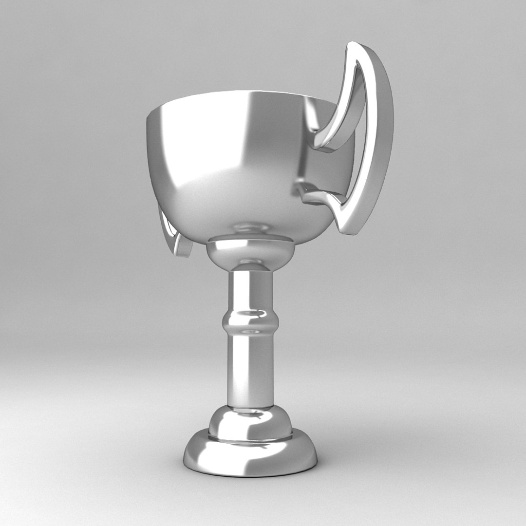 awards trophies 3d model