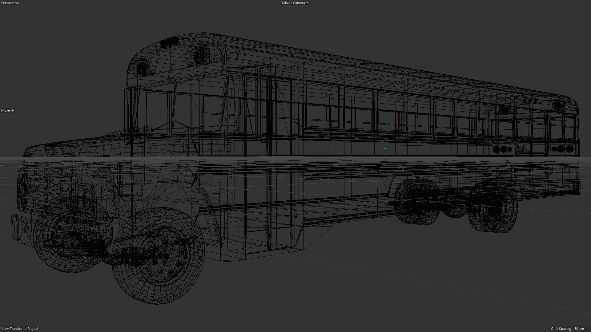 3D School Bus Model - TurboSquid 2087295