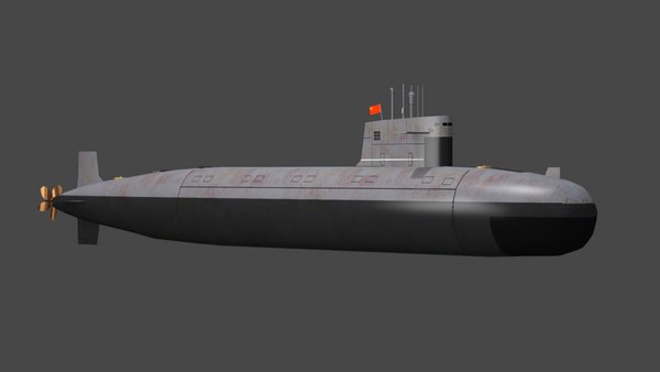 Chinese nuclear submarine collection 3D - TurboSquid 1998476