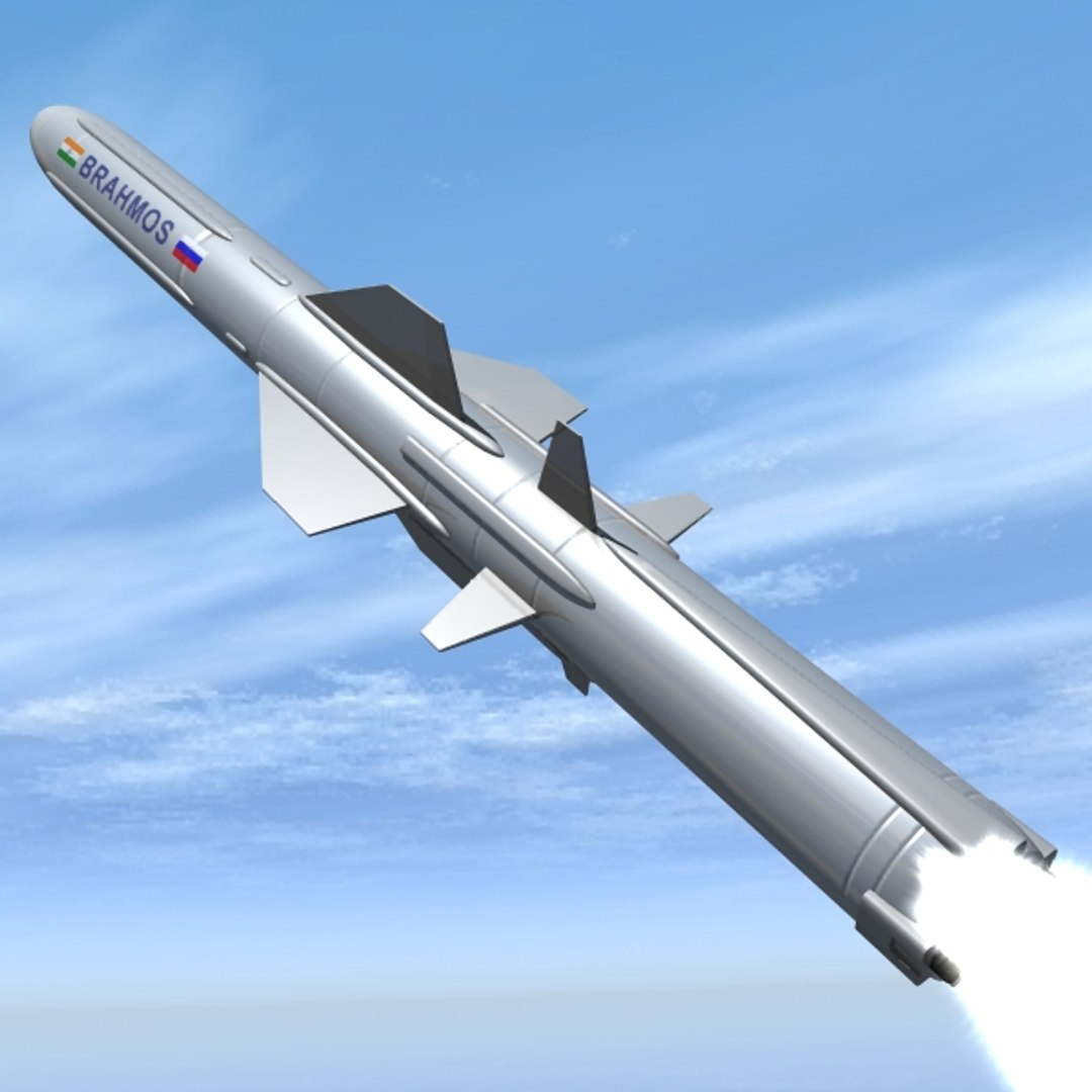 India Drdo Brahmos 3d 3ds