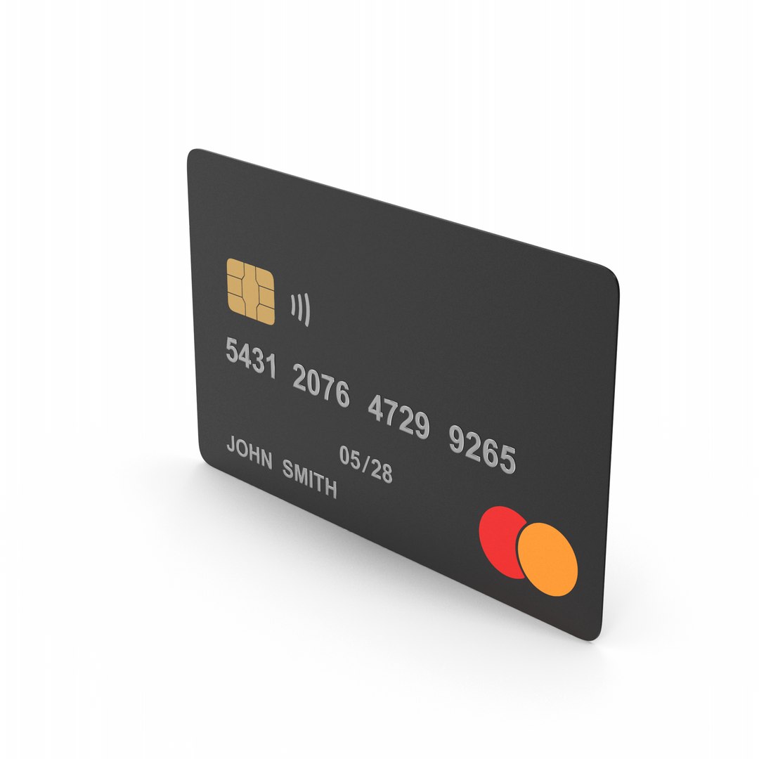 3D Bank Card - TurboSquid 2329829