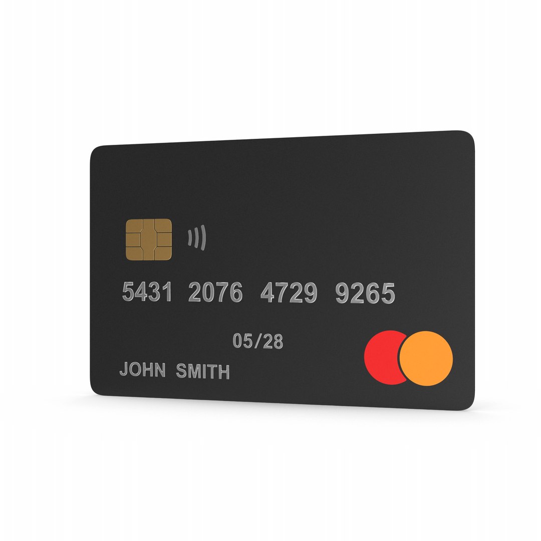 3D Bank Card - TurboSquid 2329829