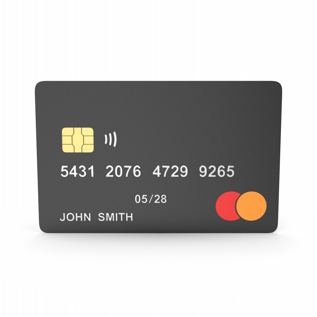 3D Bank Card - TurboSquid 2329829