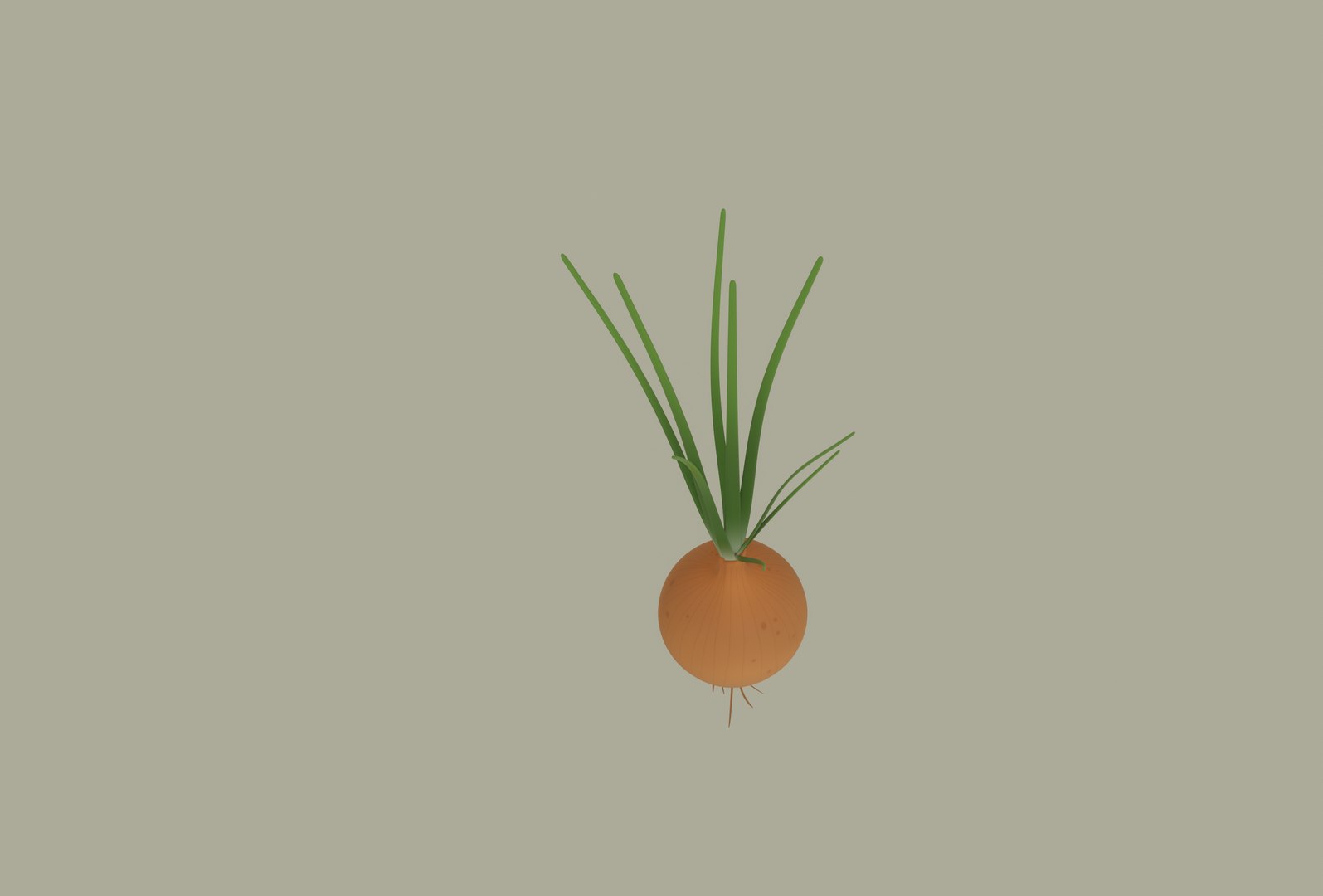 3D Growing Onion Model - TurboSquid 2197449