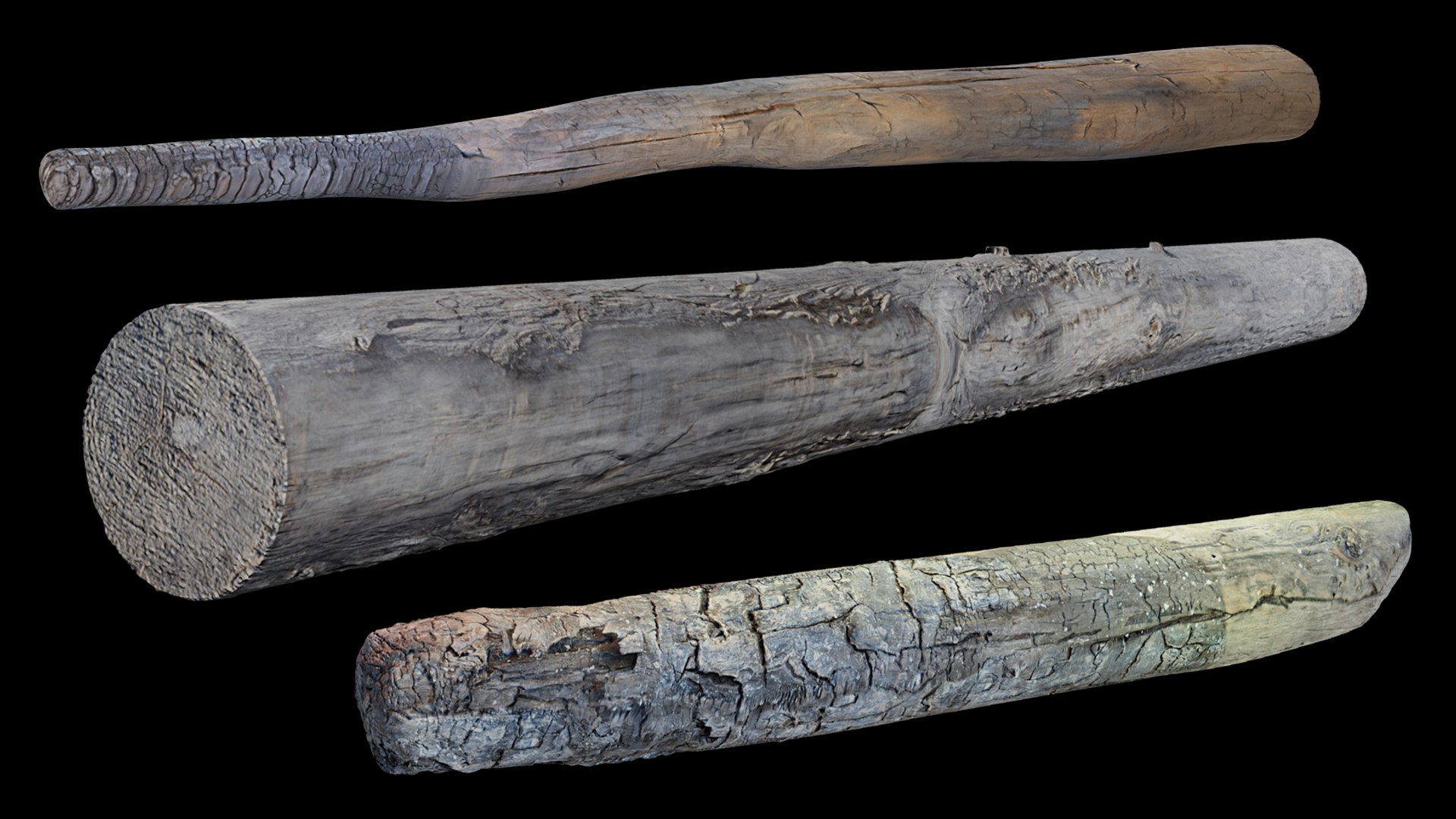 Bonfire Sticks 3D model - TurboSquid 1791525