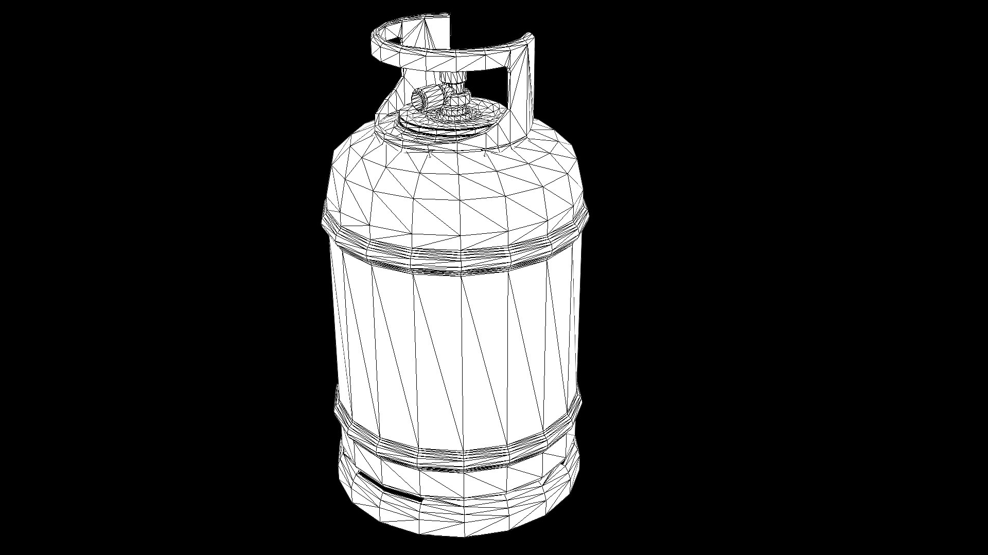 Propane Gas Cylinder 3 3D Model - TurboSquid 1331226