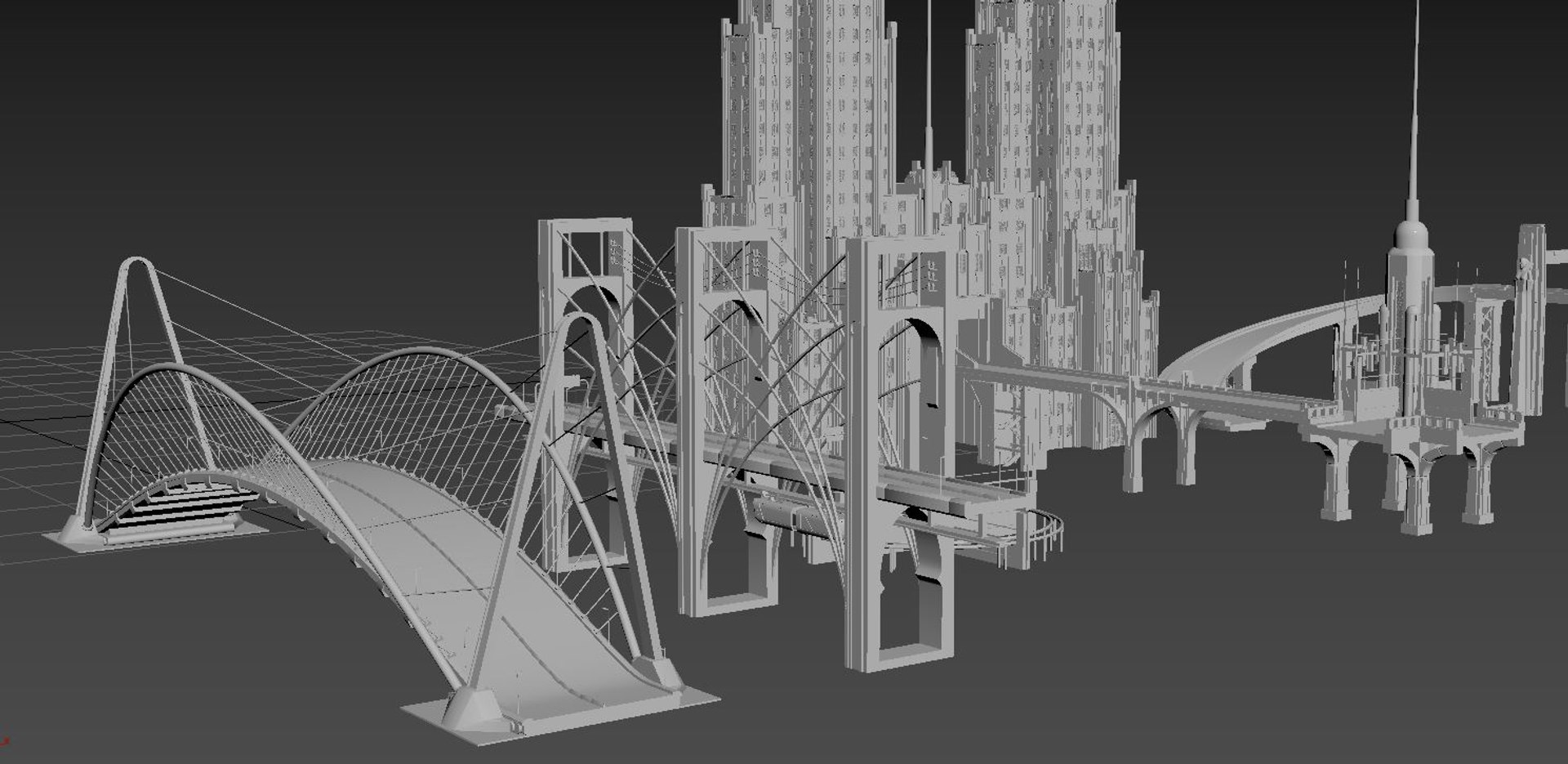 3D Bridge Design Vol 2 - TurboSquid 1756868