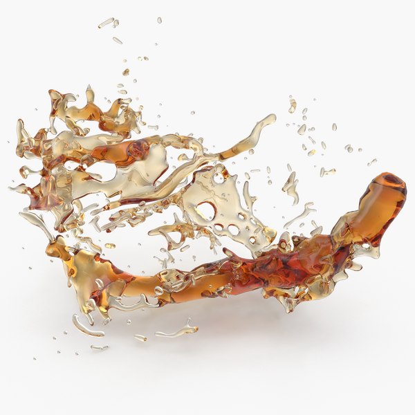 3D realistic soda splash model - TurboSquid 1165808