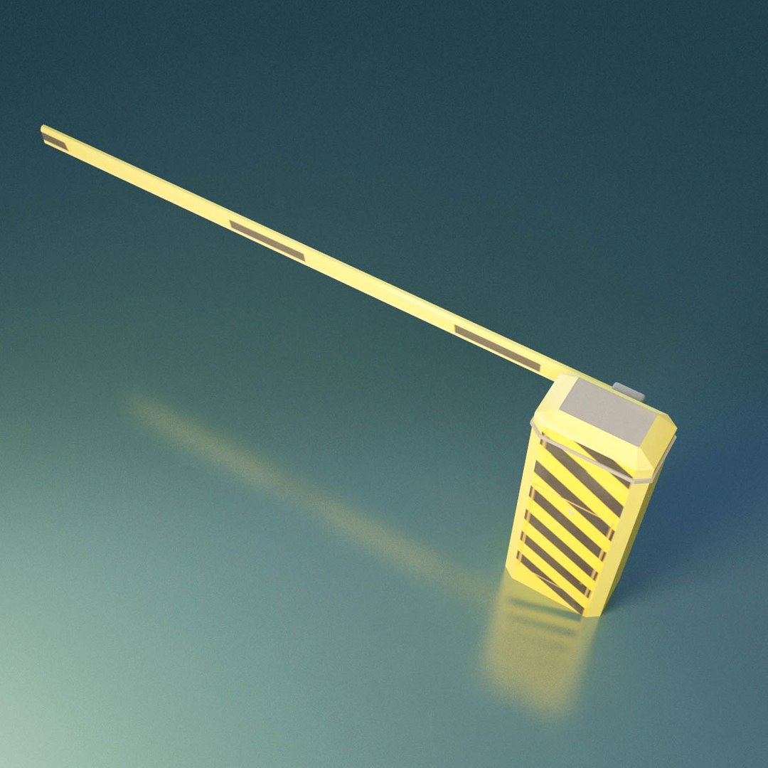 Boom Gate 3D Model - TurboSquid 1403223